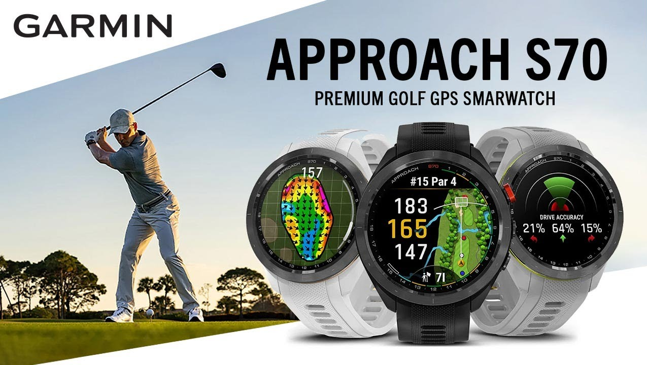 De nieuwste Garmin Approach S70 bij ons verkrijgbaar - 360golf